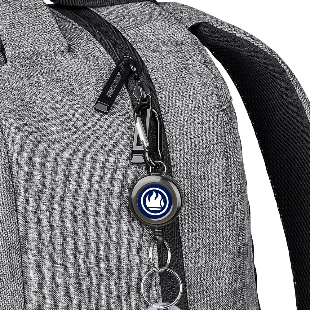 LibertyBrandShop | Altitude Swipe Retractable Badge Reel with Carabiner
